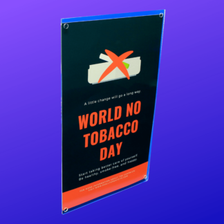 V Style Acrylic Sign Holders | Buy Bulk Displays