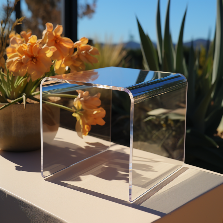 Large Clear Acrylic Display Risers – ¼″ Thick / Retail Display Stands ...