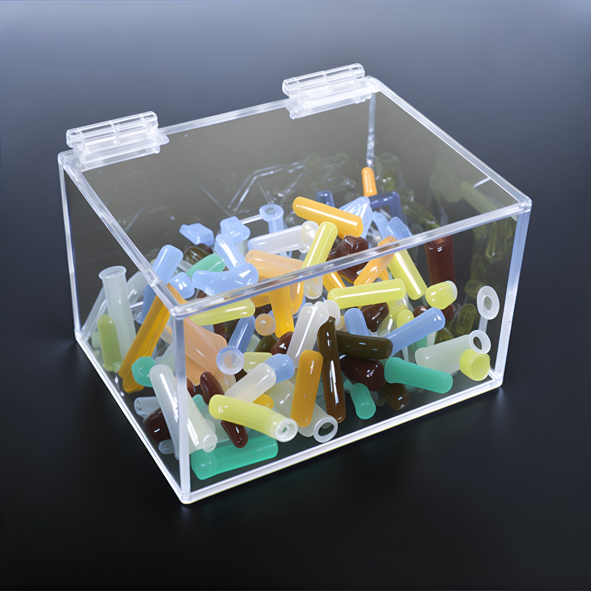 Clear Acrylic Biohazard Waste Container – Buy Bulk Displays