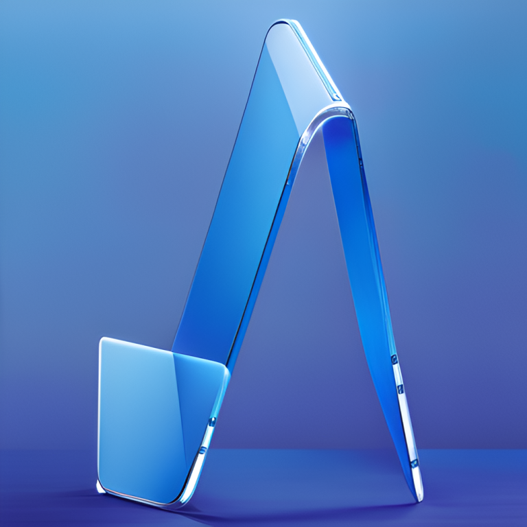 Deluxe Acrylic Smartphone Slant-Back Display Stand / Clear Viewing ...