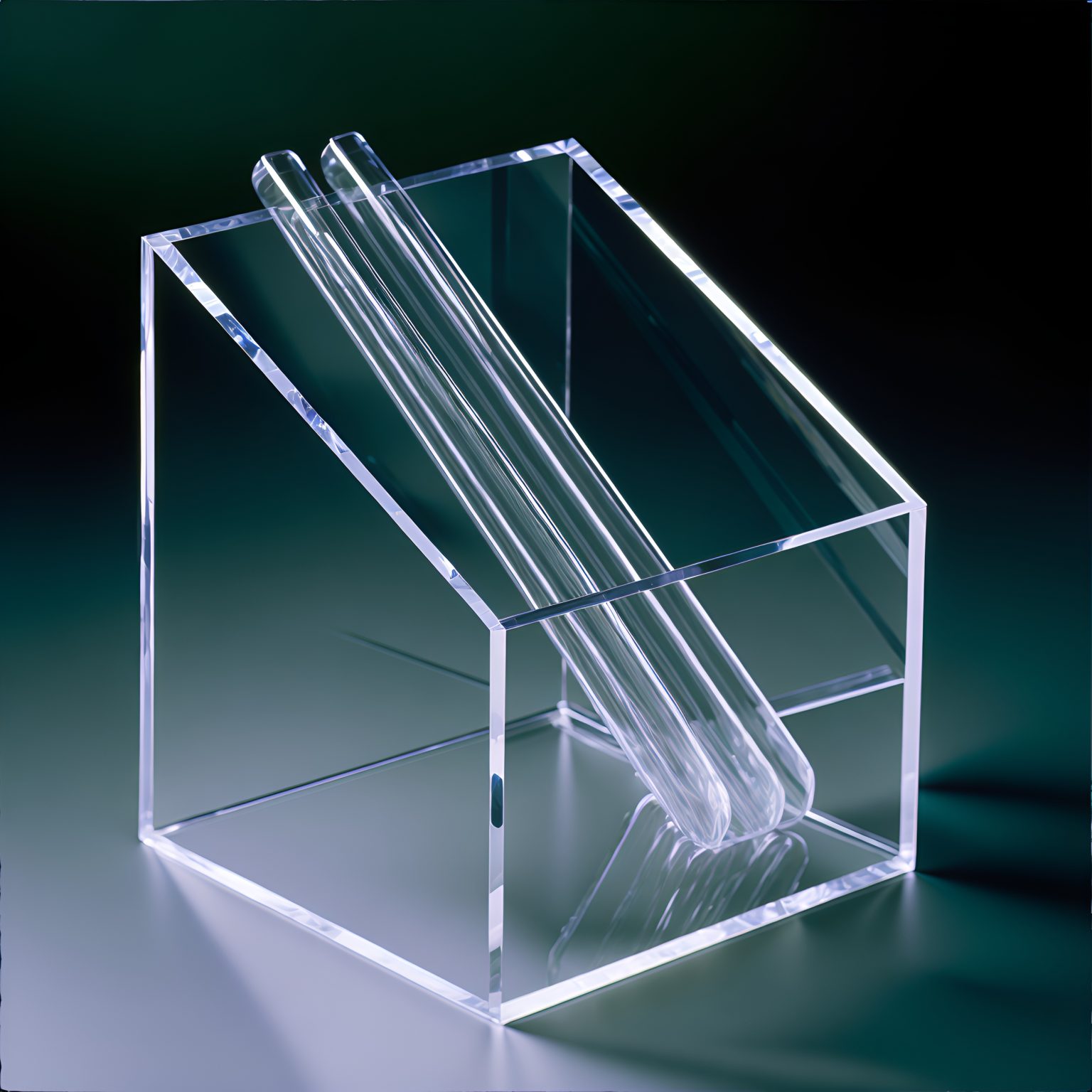 Clear Acrylic Open-Slant Top Bin / Display Storage Container – Buy Bulk ...